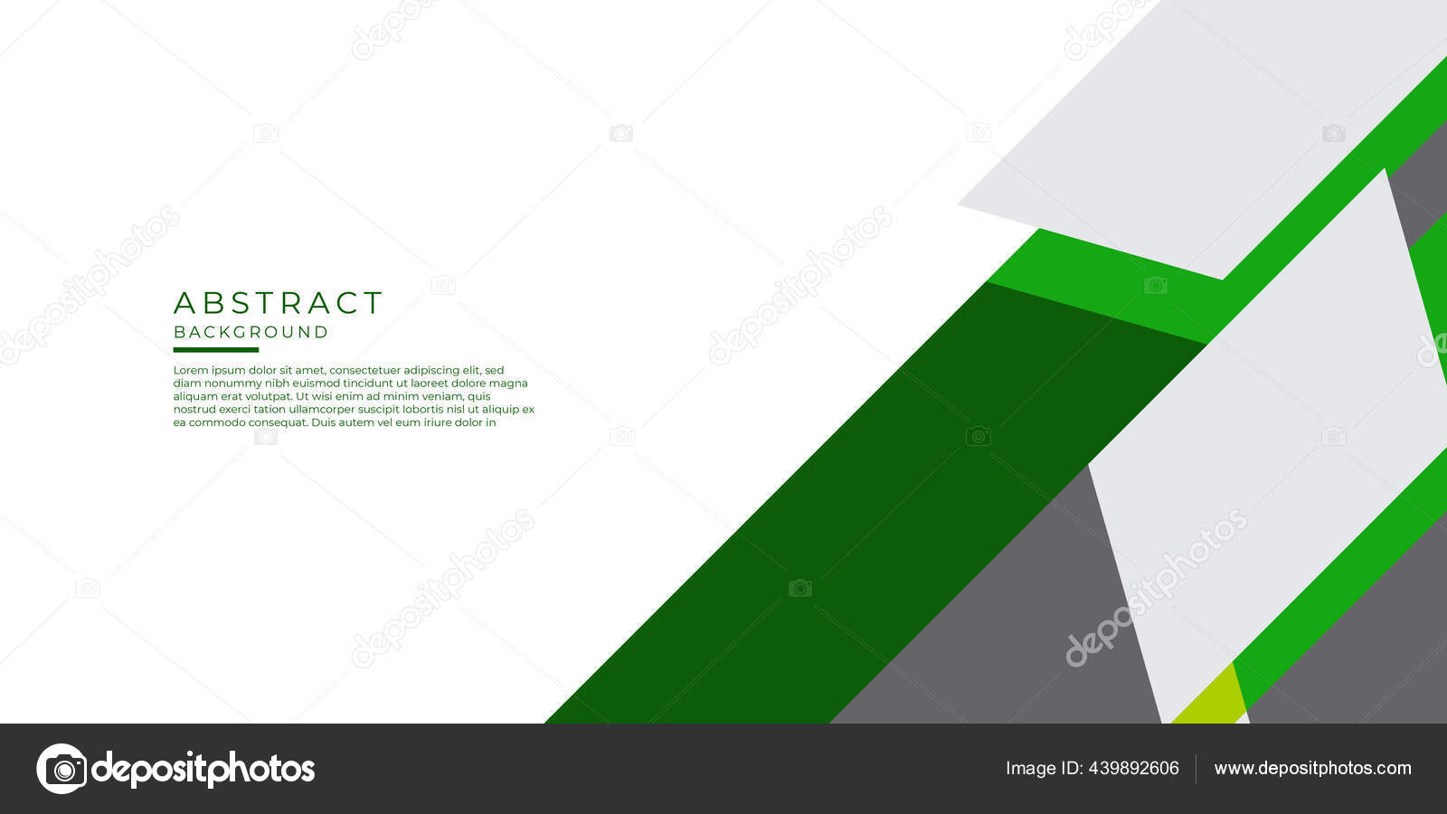 Abstract Modern Corporate Concept Presentation Background Vector ...