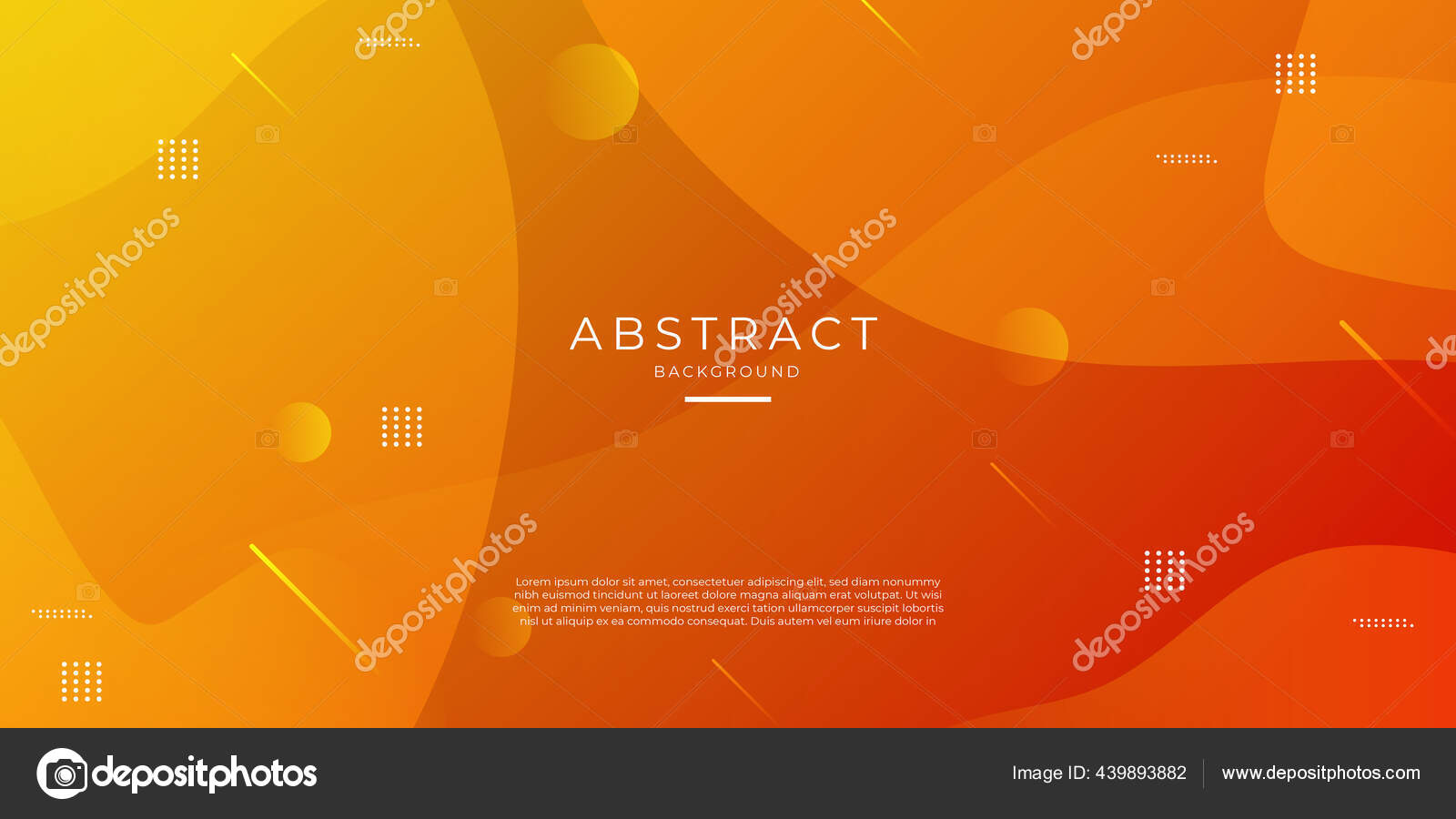 Dynamic Style Banner Design Fresh Orange Fruit Concept Orange Elements ...