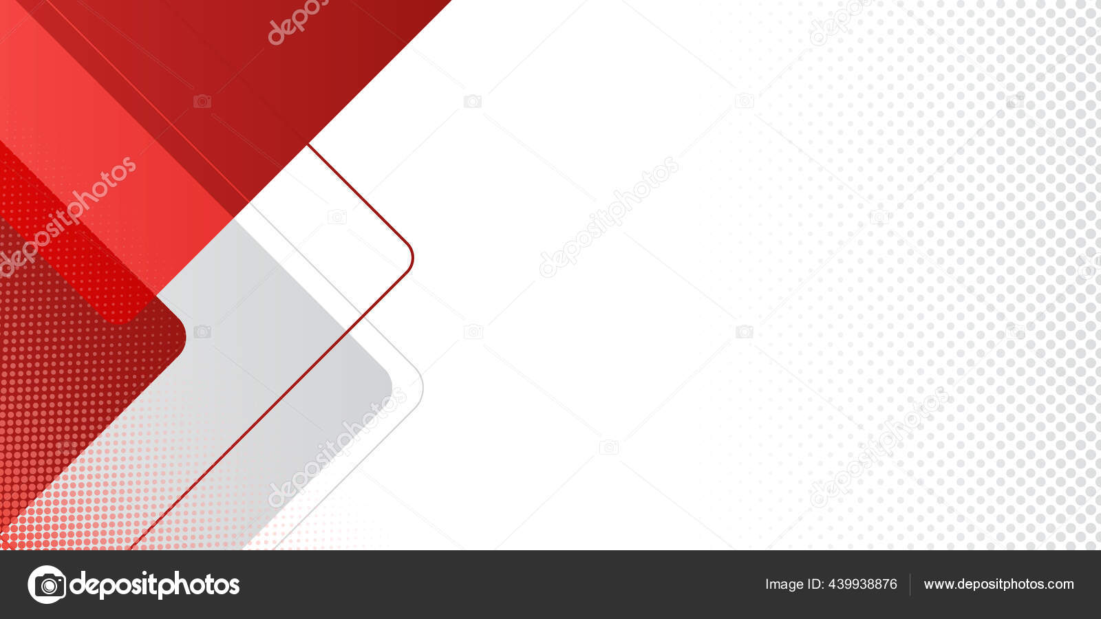 Abstract Red White Background Vector Illustration Modern Red Abstract ...