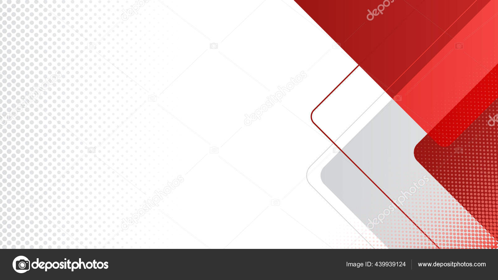 Red White Vector Wallpaper