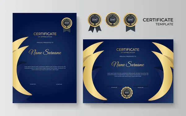 100,000 Blue certificate background Vector Images | Depositphotos