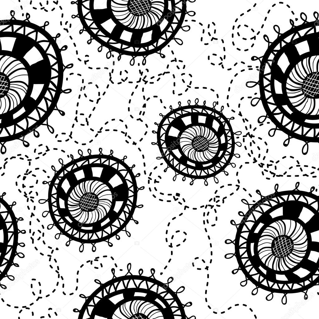 Black and white pattern Stock Vector Image by ©lena_laska #59797771