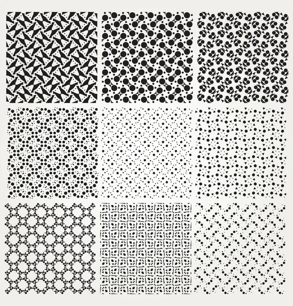 Seamless patterns — Stock Vector © Juksik #32076163