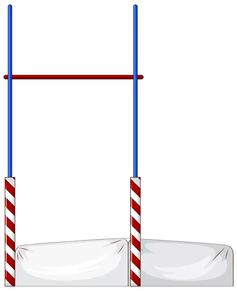 High Jump Bar Drawing