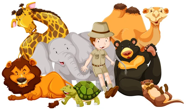 Zoologist And Wildlife Biologist Clipart