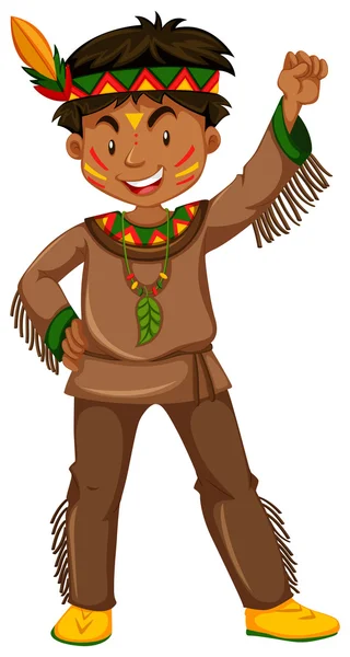 Native American Boy Clipart