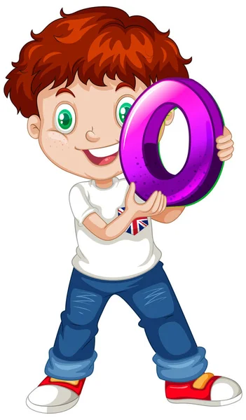 Boy Number Six Cartoon Illustration Stock Vector by ©blueringmedia ...