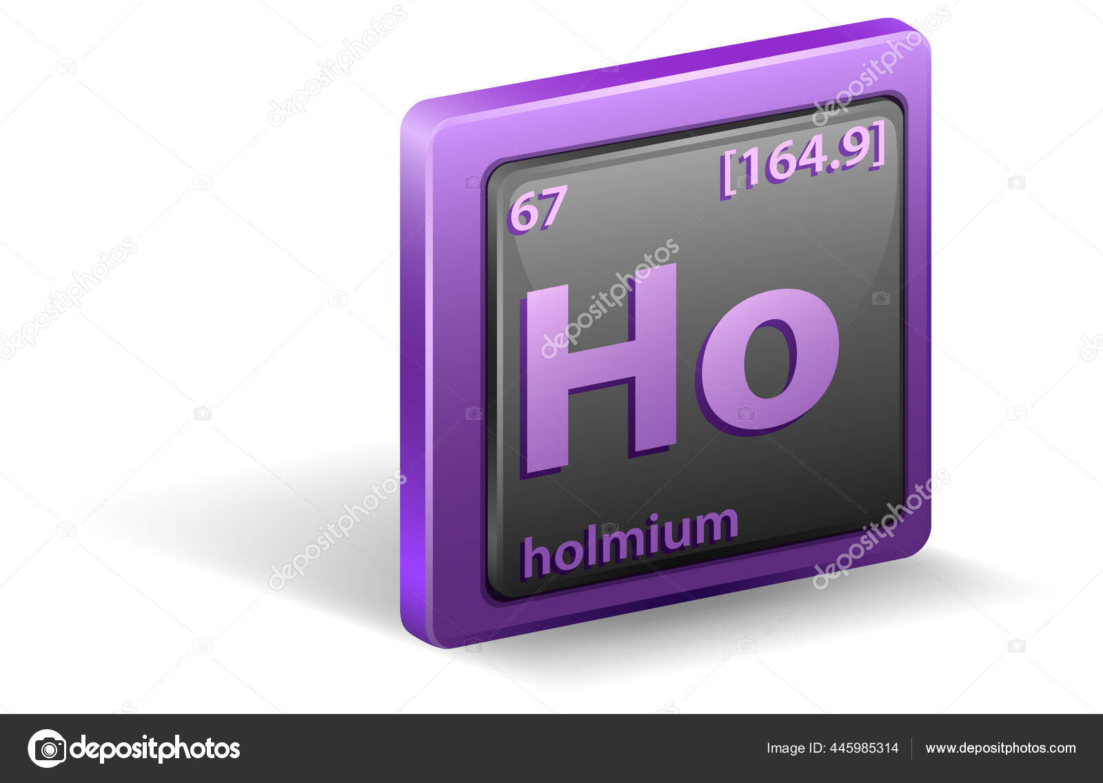 Holmium Chemical Element Chemical Symbol Atomic Number Atomic Mass ...