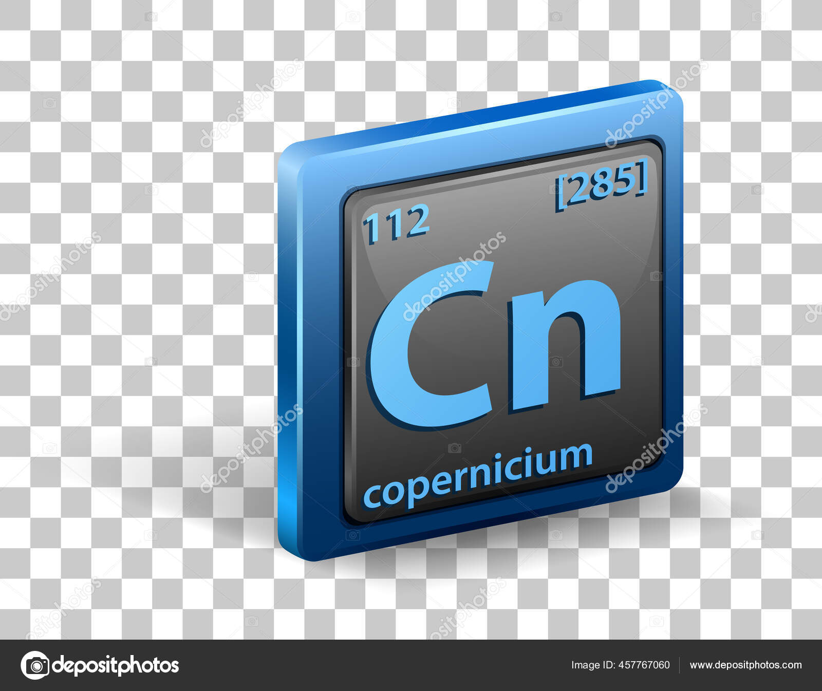Copernicium Chemical Element Chemical Symbol Atomic Number Atomic Mass ...
