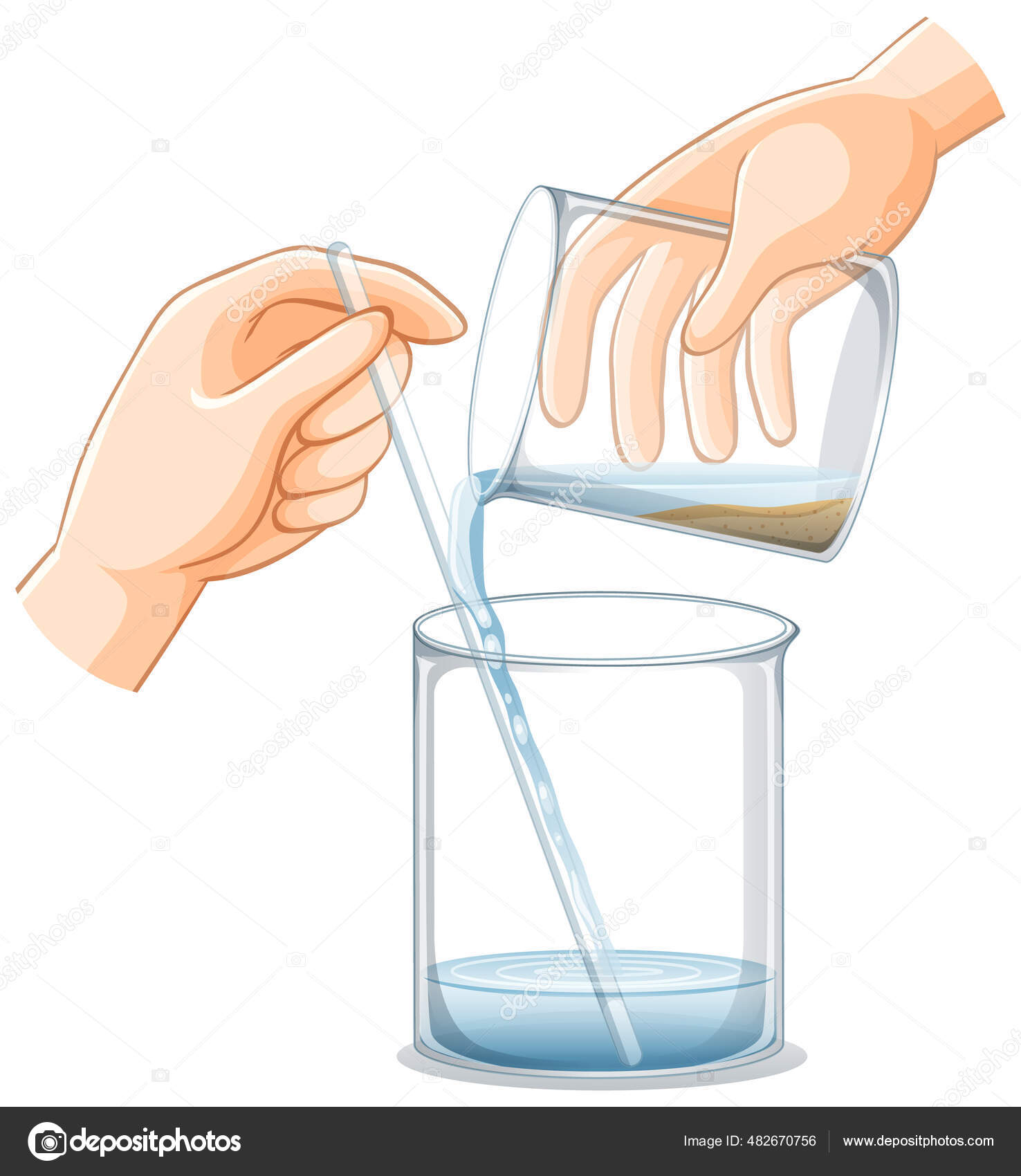 Vaso De Precipitados Vectorial
