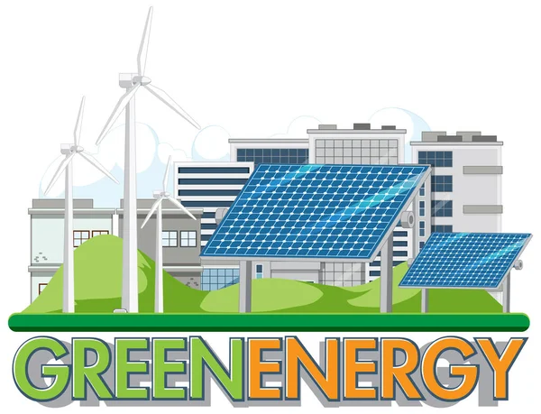 Energia renovable logo Imágenes Vectoriales, Gráfico Vectorial de ...