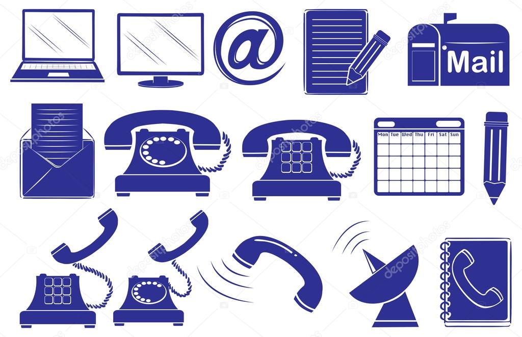 Diferentes medios de comunicación Vector de stock #52805909 de ...