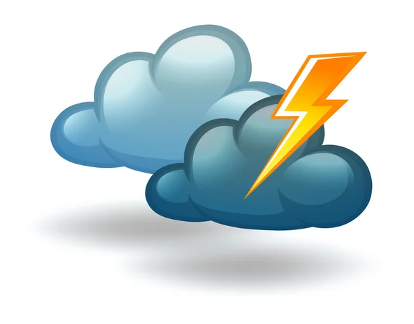 Clipart: clip art lightning | Weather icon clipart lightning thunder ...