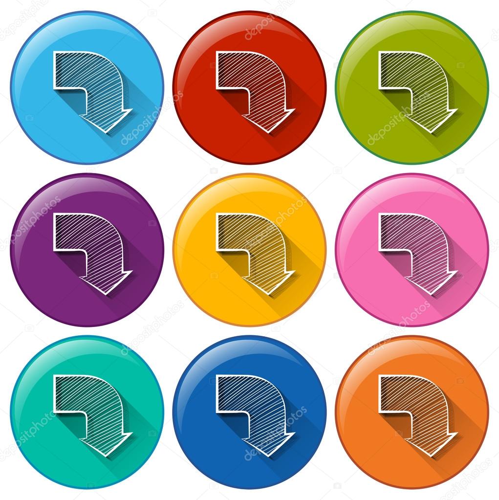 Icons with arrows Stock Vector by ©blueringmedia 55939995