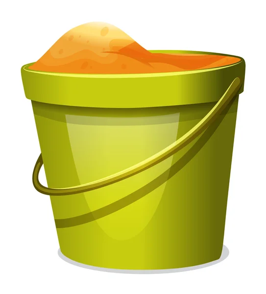 A blue pail with sand Stock Vector Image by ©blueringmedia #56401265