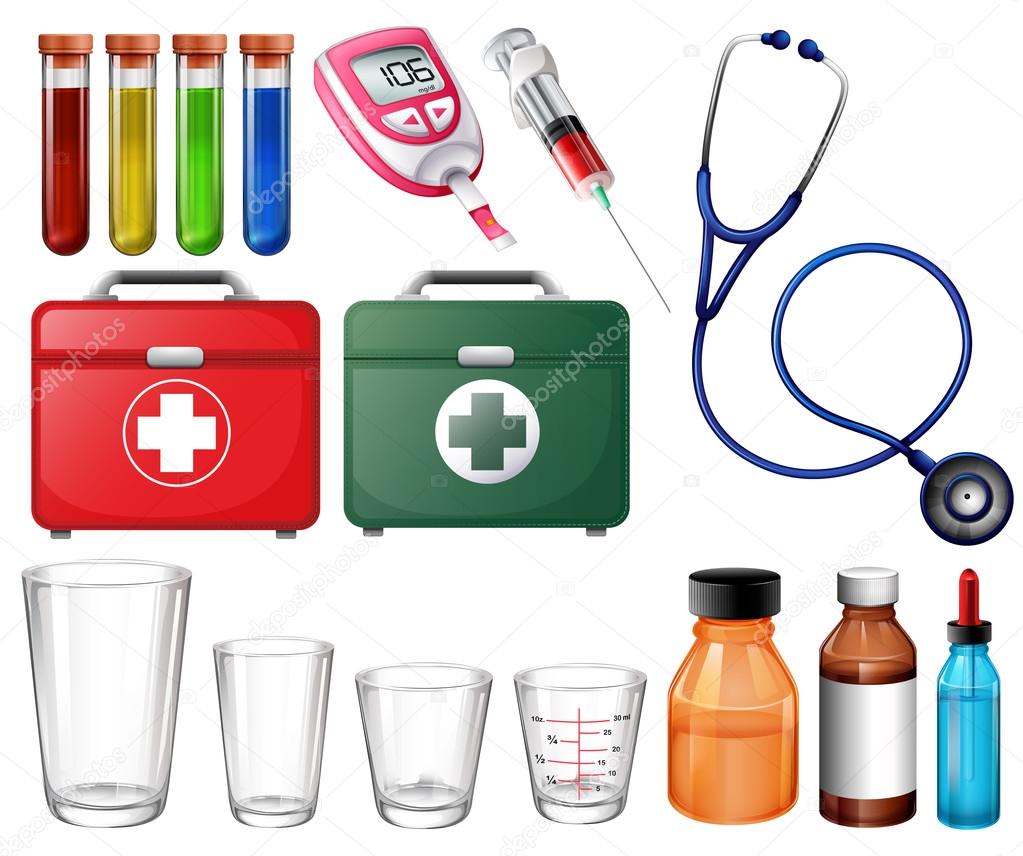 Different medical sets Stock Vector Image by ©blueringmedia #56963925