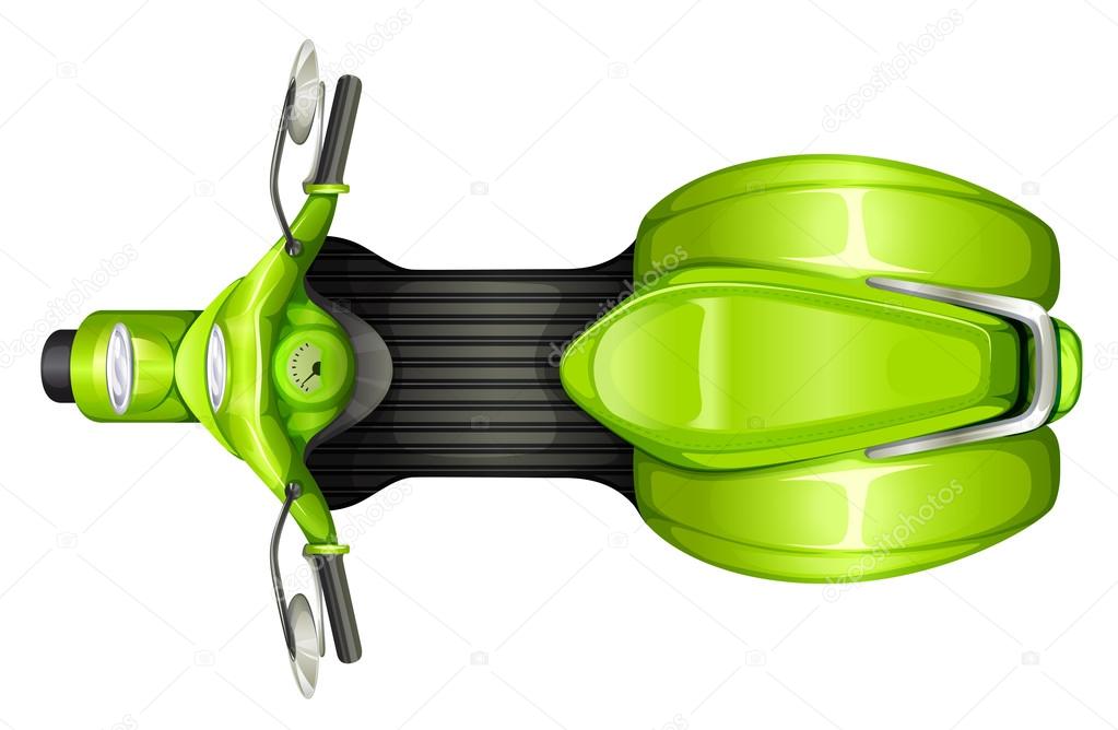 A topview of a scooter Stock Vector Image by ©blueringmedia #57426537