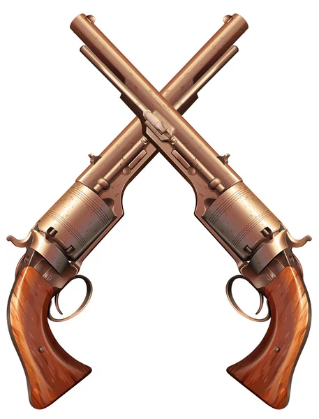 Two Guns Clipart