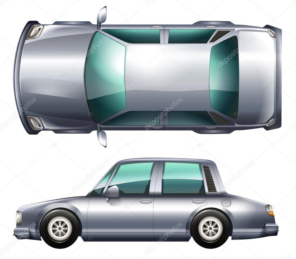 A silver vehicle Stock Vector by ©blueringmedia 62766763