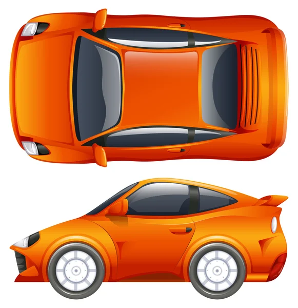 100,000 Orange car Vector Images | Depositphotos