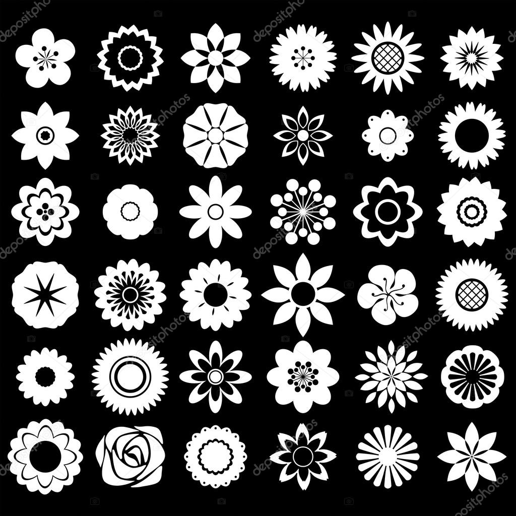 Simple Flower Designs Patterns