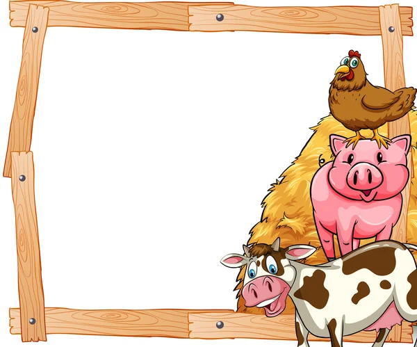 Farm Animal Clipart Borders