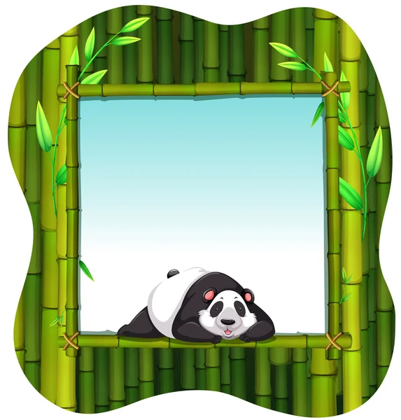 Bamboo Cartoon Border