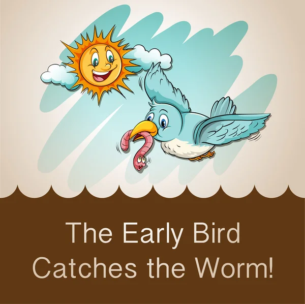 Early Bird Gets The Worm Clipart Transparent