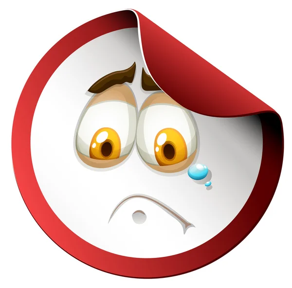 12,577,704 Cara triste roja Vector Images | Depositphotos