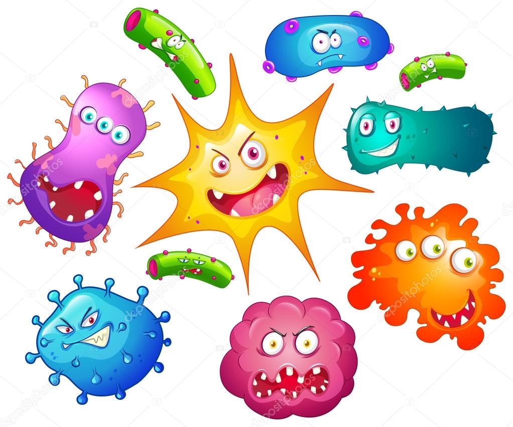 Bacteria with facial expressions Stock Vector Image by ©blueringmedia ... Bacteria with facial expressions Stock Vector Image by ©blueringmedia ...