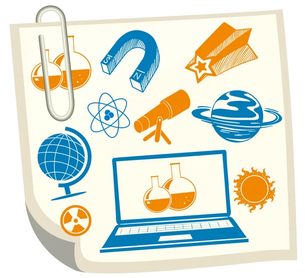 Science and technology icons Stock Vector by ©blueringmedia #87658460