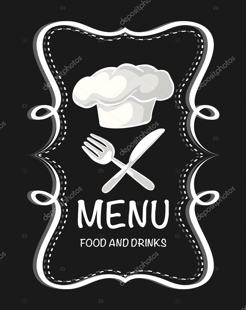 Menu food and drinks sign Stock Vector Image by ©blueringmedia #87194916