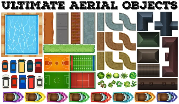 Vector car aerial Vector Art Stock Images | Depositphotos