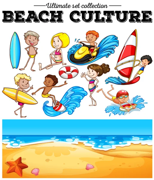 Jet Ski Water Sports Clipart