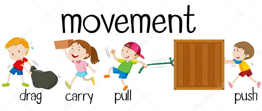 Children in different movement Stock Vector Image by ©blueringmedia ...