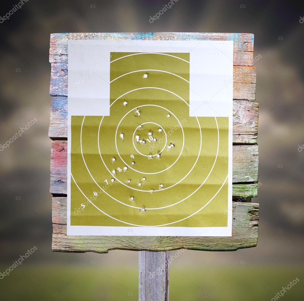 Military shooting target — Stock Photo © vladvitek #65988589