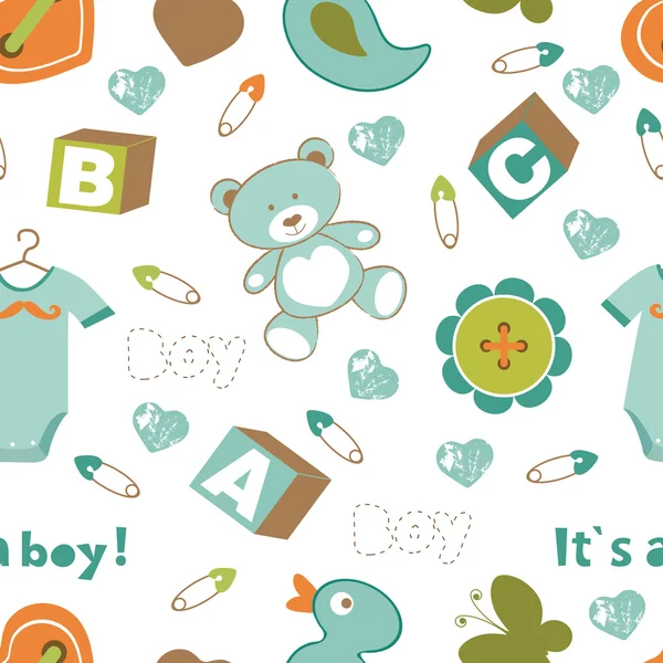 26,794 Baby boy pattern Vector Images | Depositphotos