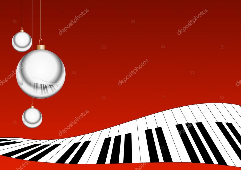 CHRISTMAS MUSIC BACKGROUND Stock Illustration by ©jamesstar #53666457