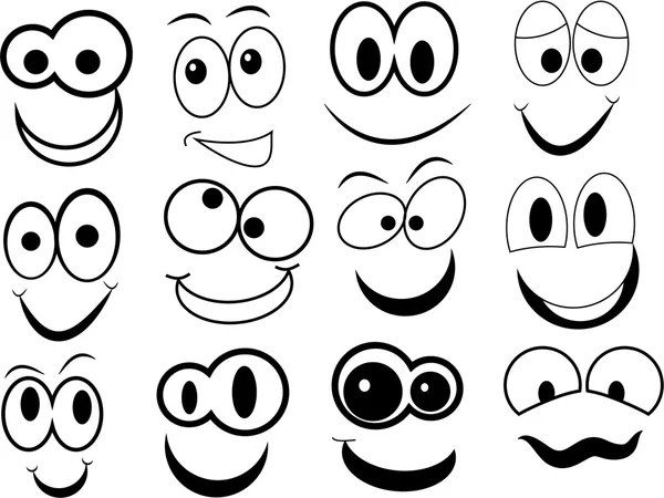 Dibujos Animados De Cara Riendo