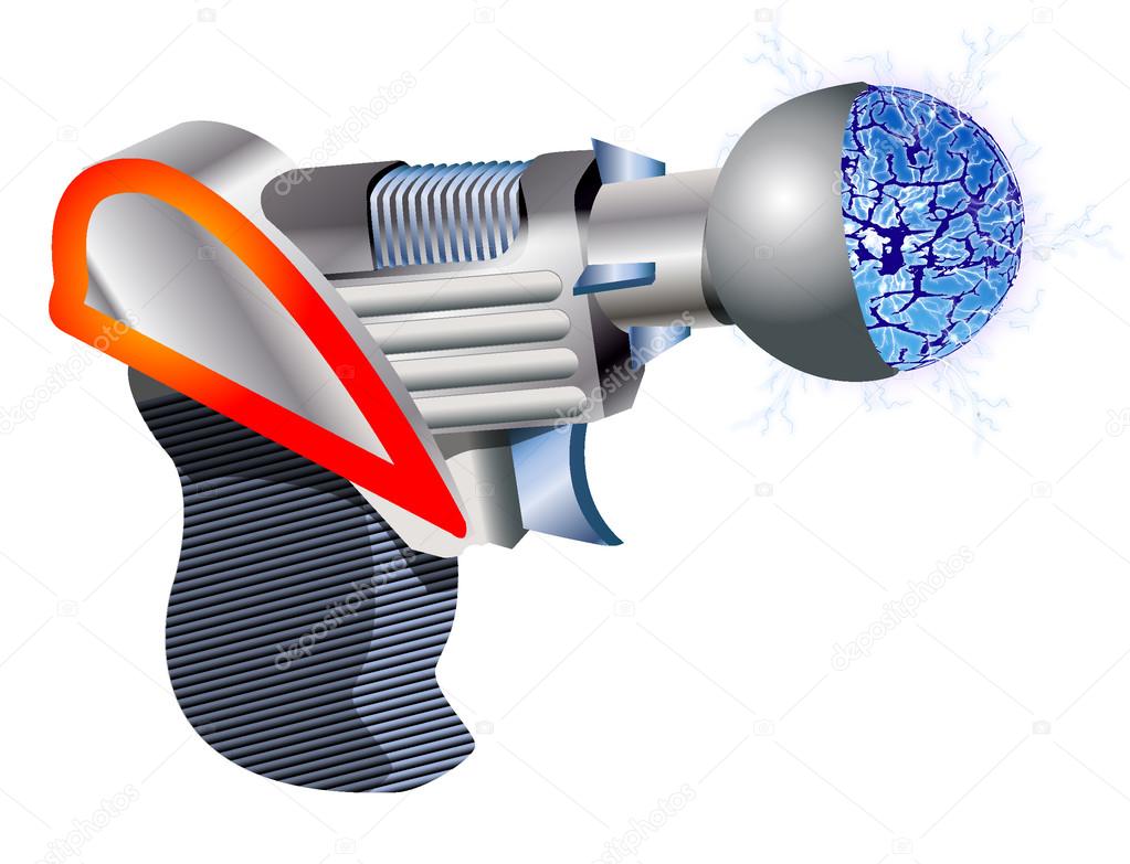 SPACE GUN Stock Illustration by ©jamesstar #67982015