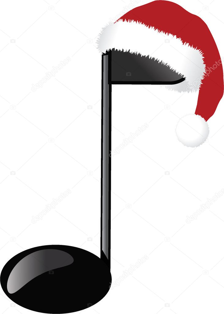 Merry Christmas music note Stock Photo by ©jamesstar 89214180