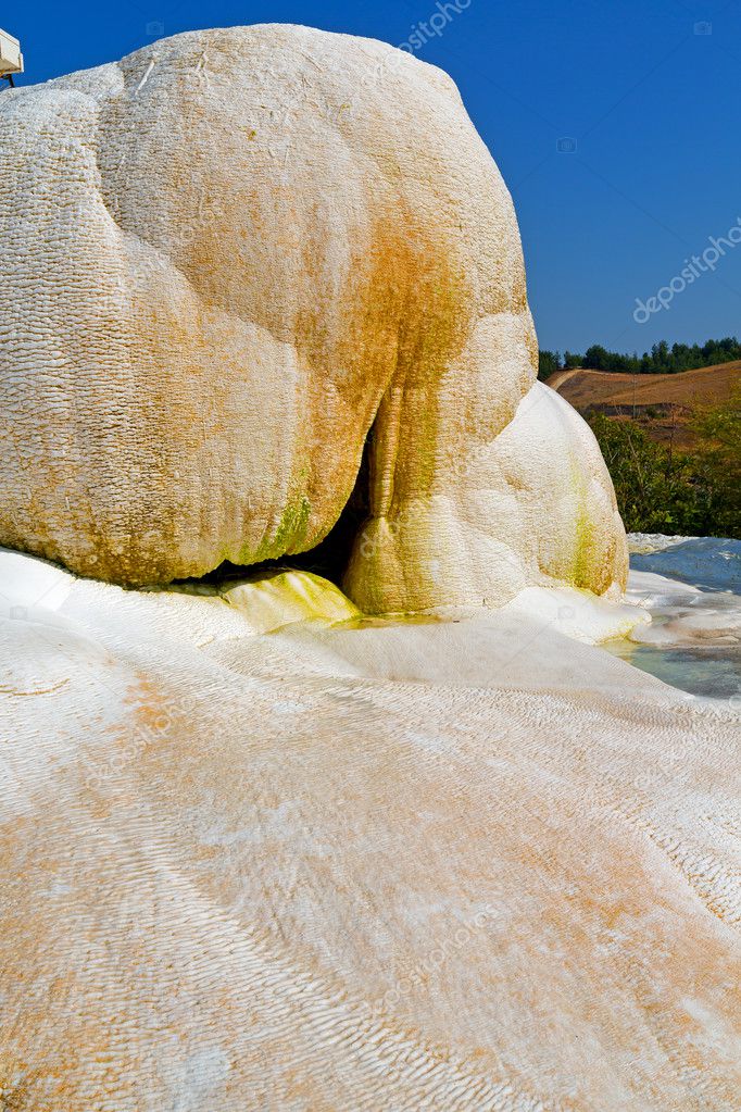 Calcium bath and travertine pamukkale turkey — Stock Photo © lkpro ...