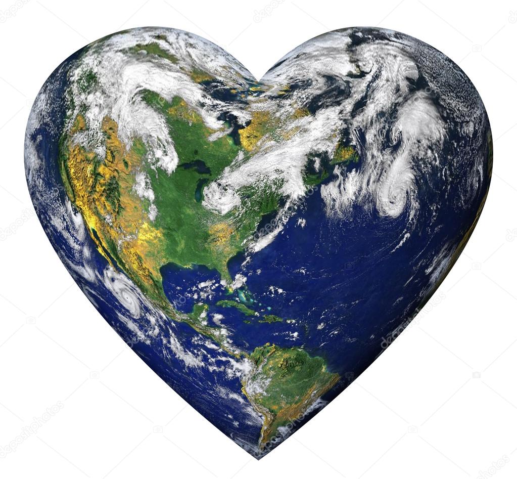 Heart Earth Stock Photo by ©jimlarkin 62890435