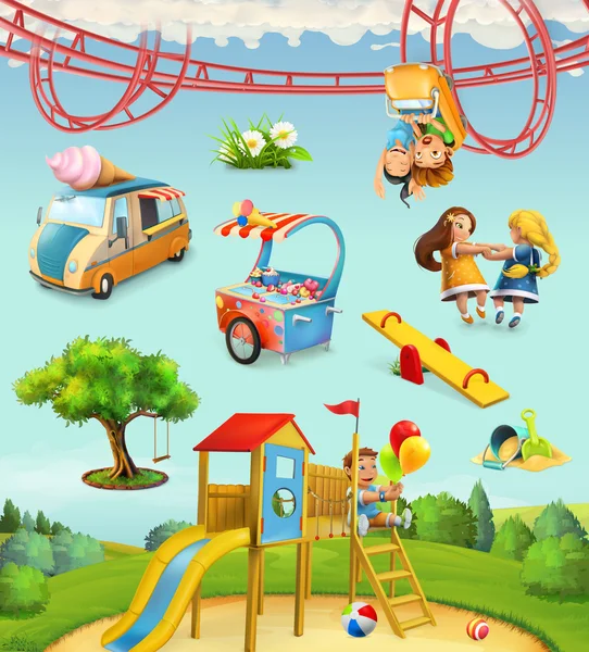 4,709 Outdoor games Vector Images | Depositphotos