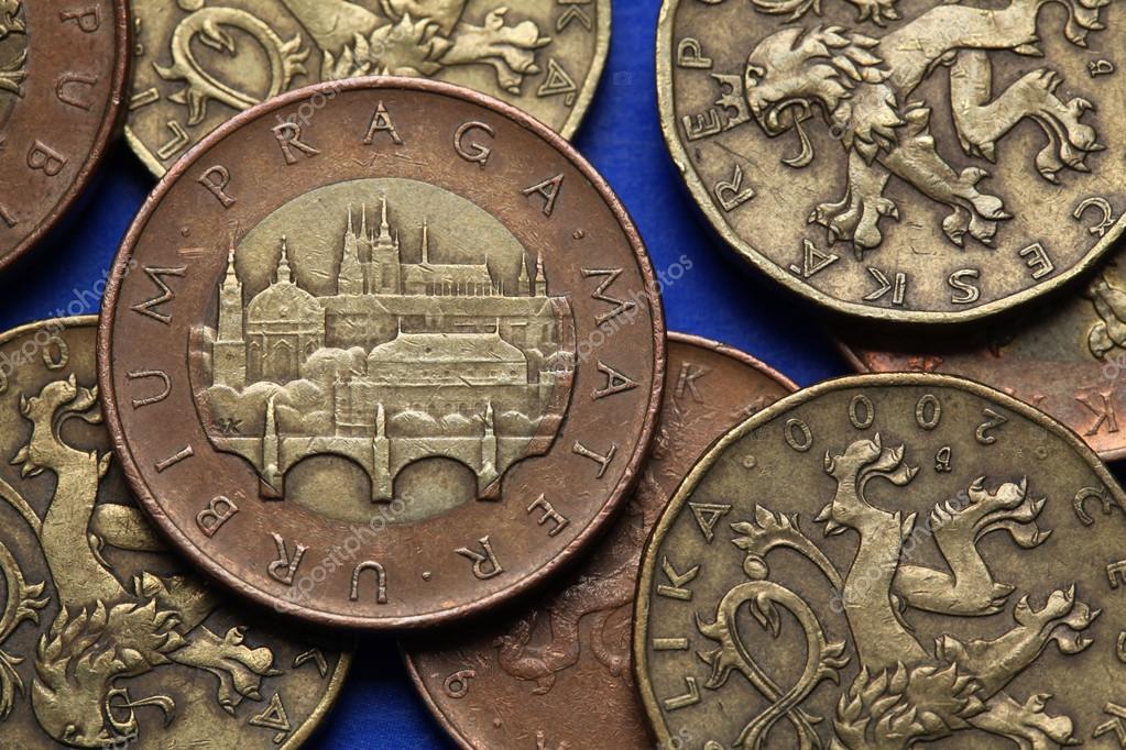 Coins of Czech Republic Stock Photo by ©wrangel 54281389