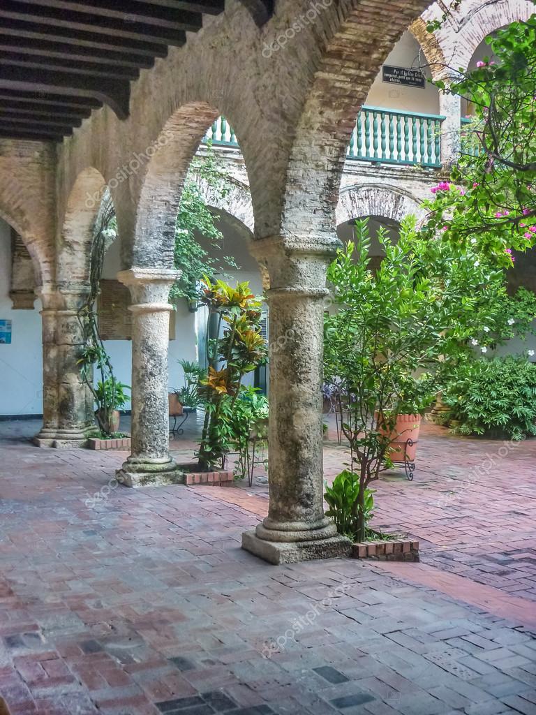 Cartagena De la Popa Monastery Courtyard Stock Photo by ©DanFLCreativo ...