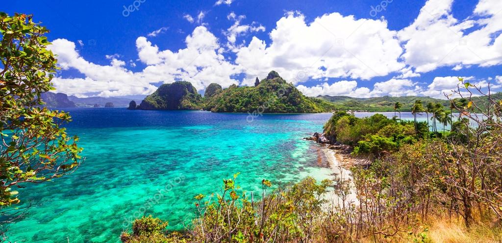 Beauty in nature - impressive tropical islands, Philippines, Palawan ...
