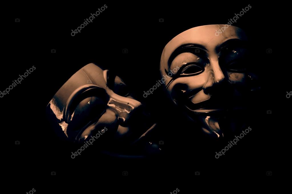 White and yellow anonymous masks – Stock Editorial Photo © jarin13 ...