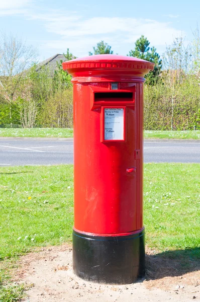 Traditional English red mailbox — Stock Photo © kazyavka #2411483