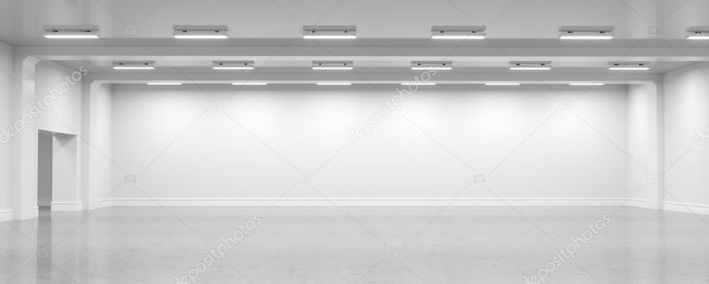 Empty Warehouse Interior